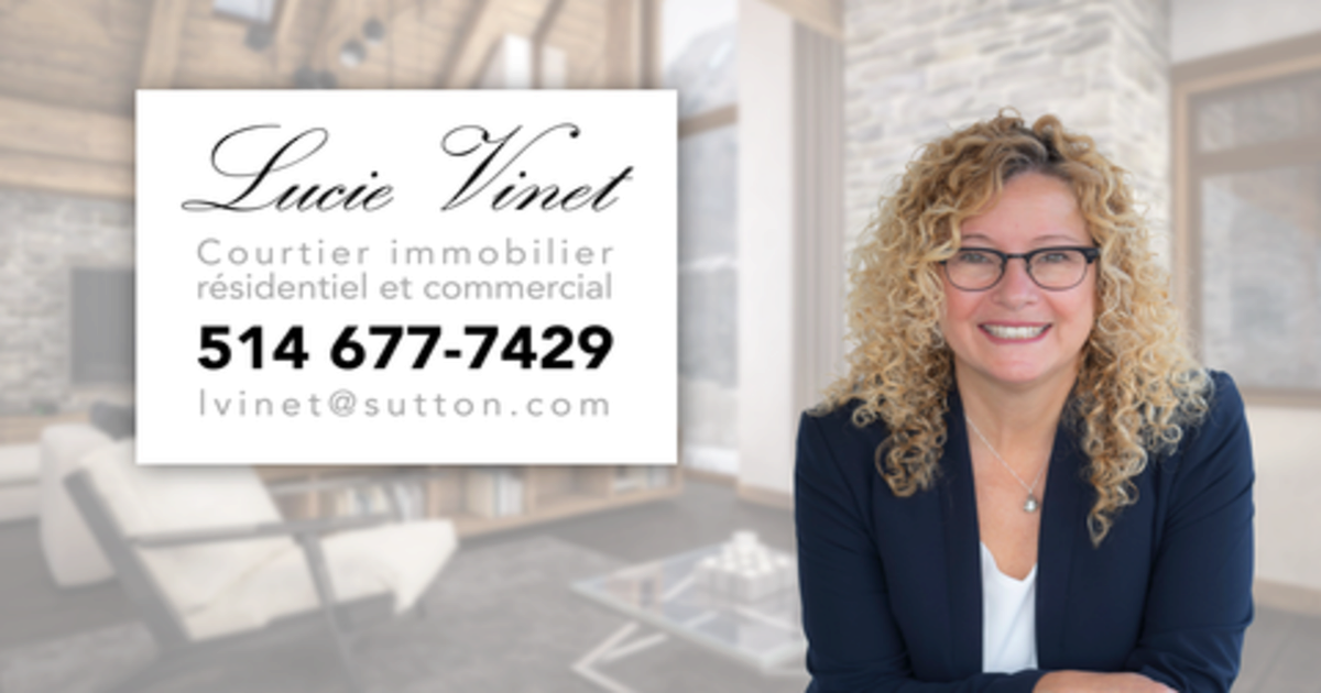 Lucie Vinet | Home | Residential and Commercial Real Estate Broker